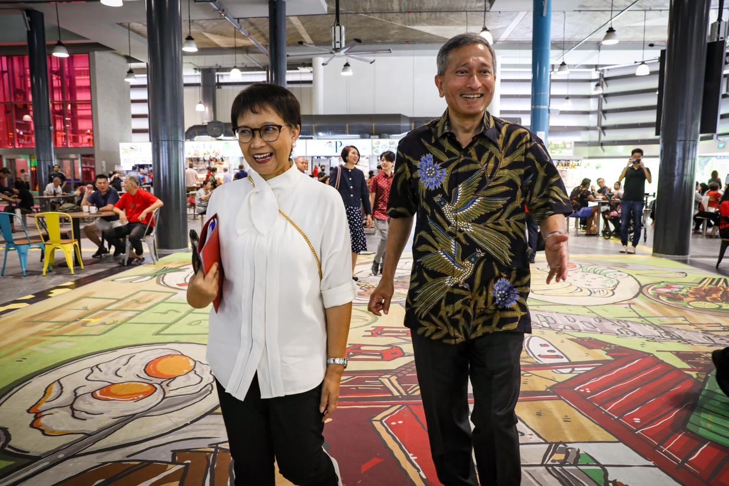 Gastrodiplomacy? Dr V. Balakrishnan Introduces Indonesia’s FM Retno ...