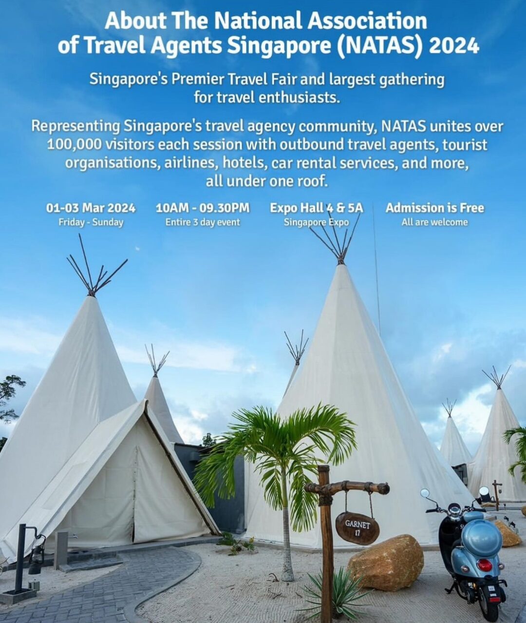 Experience the Magic of Travel at NATAS 2024 in Singapore | Indoconnect ...
